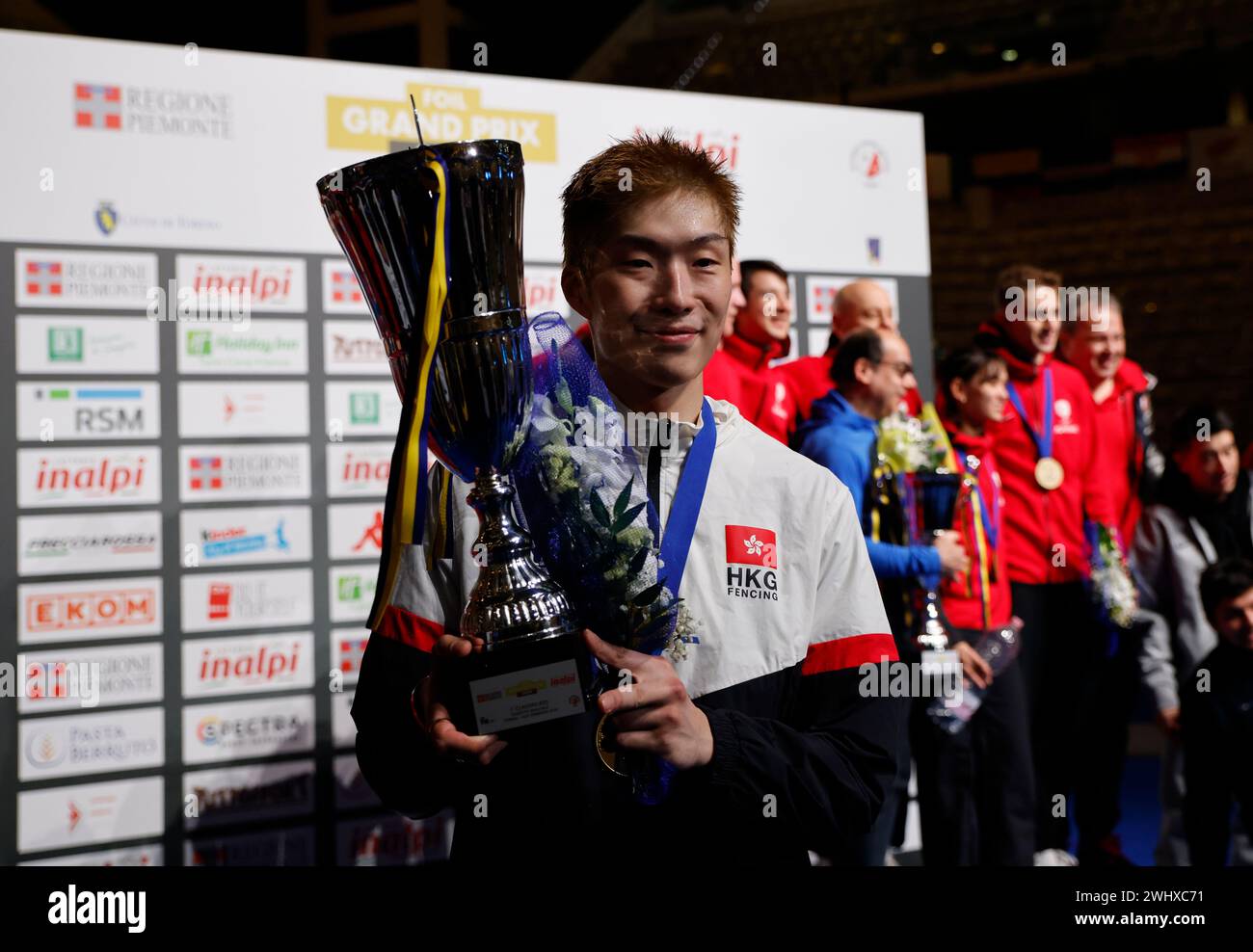 11 February 2024, Turin. Fencing Grand Prix, Trofeo Inalpi 2024 Stock ...
