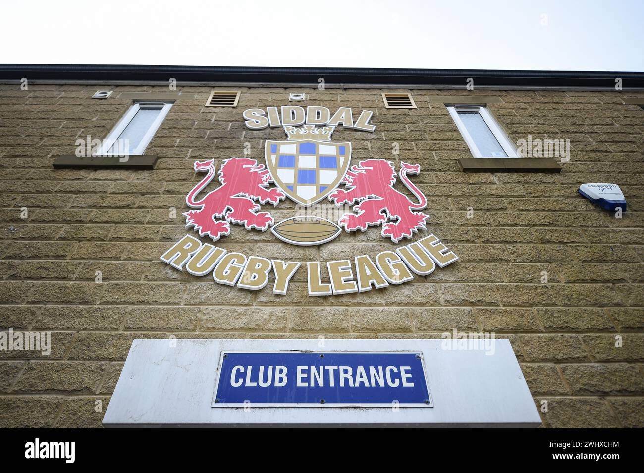 Halifax, England - 7th February 2024 - Siddal ARLFC general view. Rugby ...