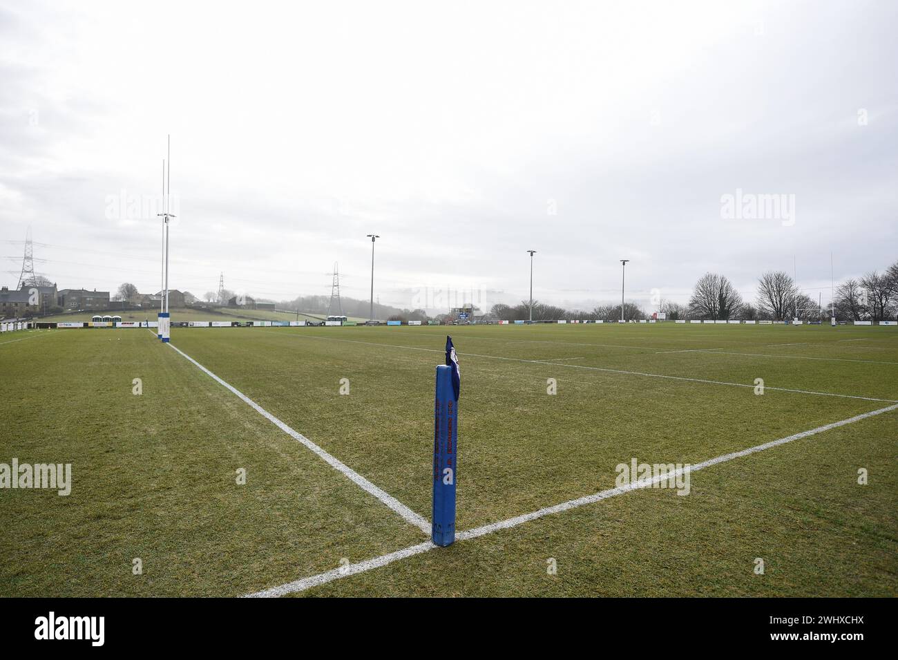 Halifax, England - 7th February 2024 - Siddal ARLFC general view. Rugby ...