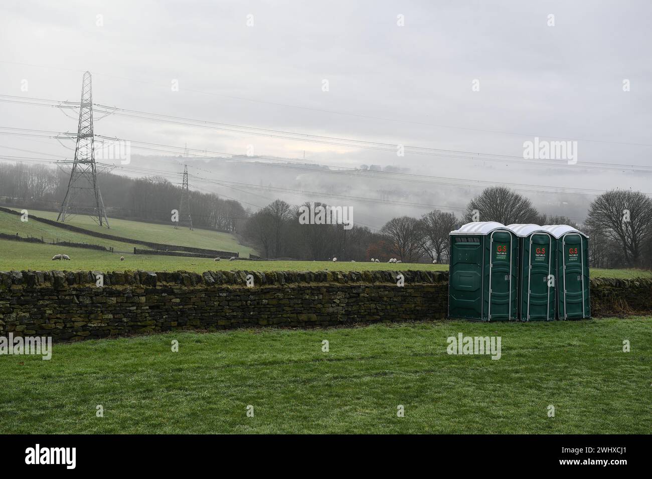 Halifax, England - 7th February 2024 - Siddal ARLFC general view. Rugby ...