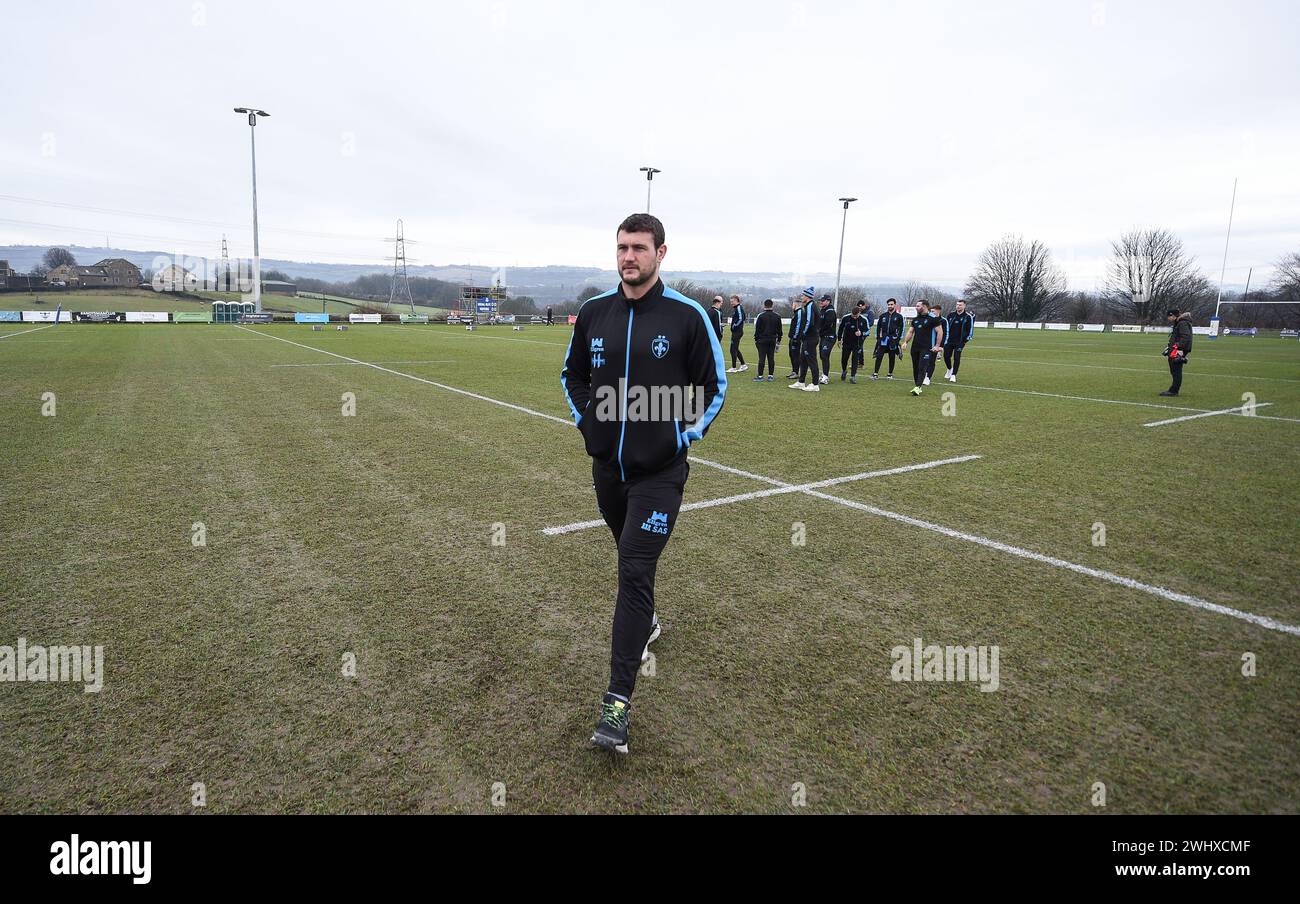 Halifax, England - 7th February 2024 - Wakefield Trinity's Jay Pitts ...