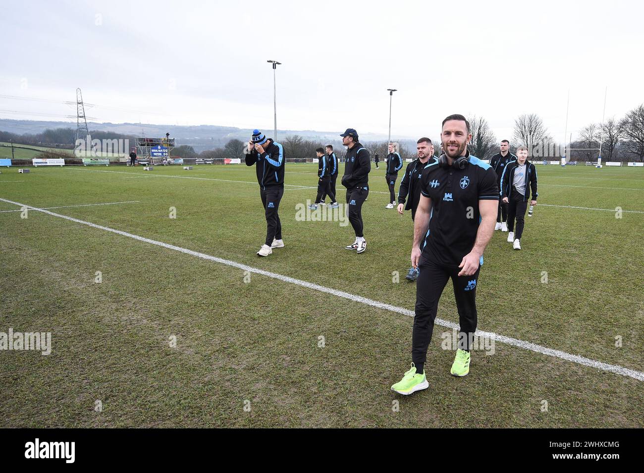 Halifax, England - 7th February 2024 - Wakefield Trinity's Luke Gale ...