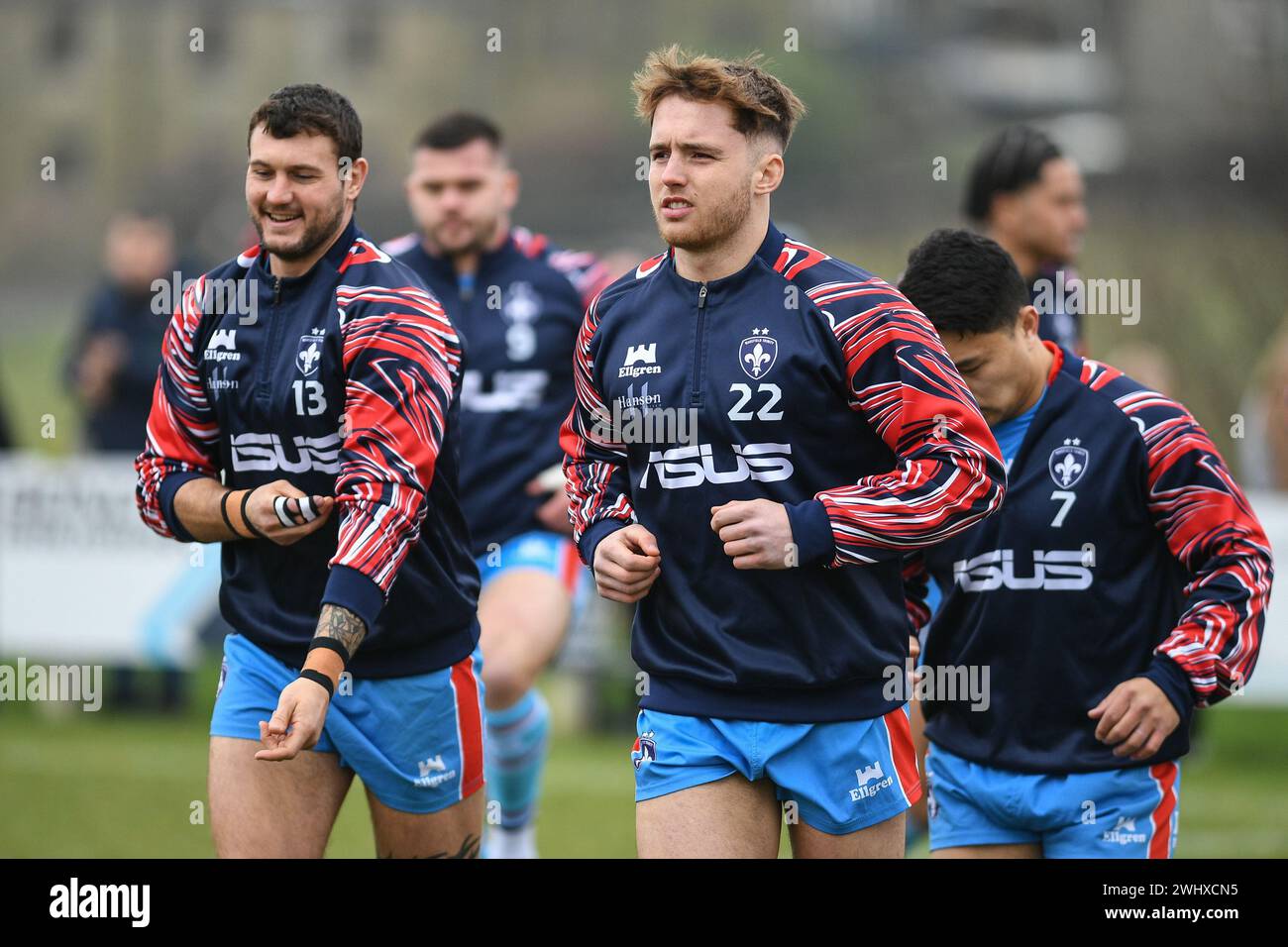 Halifax, England - 7th February 2024 - Wakefield Trinity's Jack Croft ...
