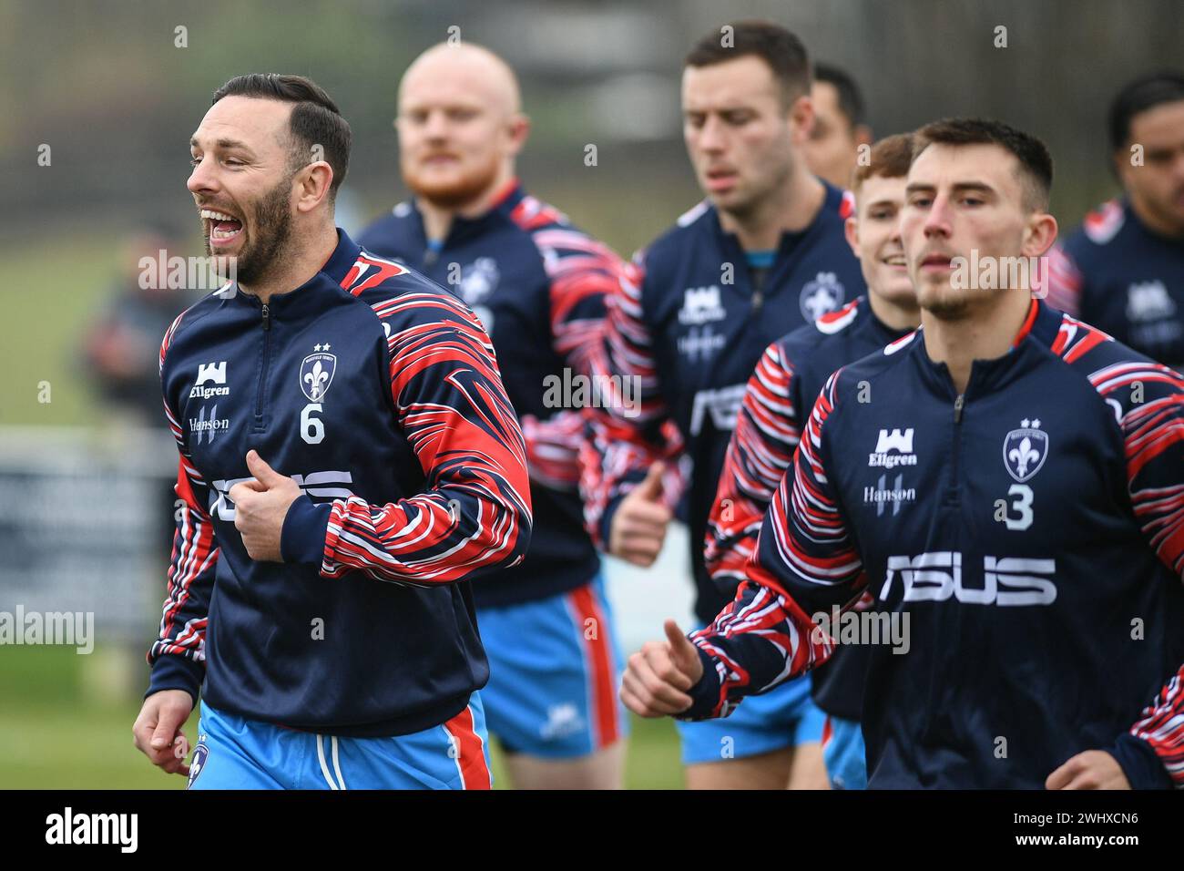 Halifax, England - 7th February 2024 - Wakefield Trinity's Luke Gale ...