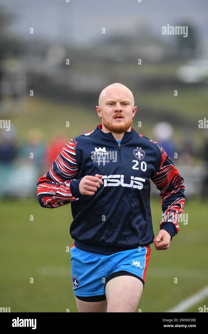 Halifax, England - 7th February 2024 - Wakefield Trinity's Toby ...