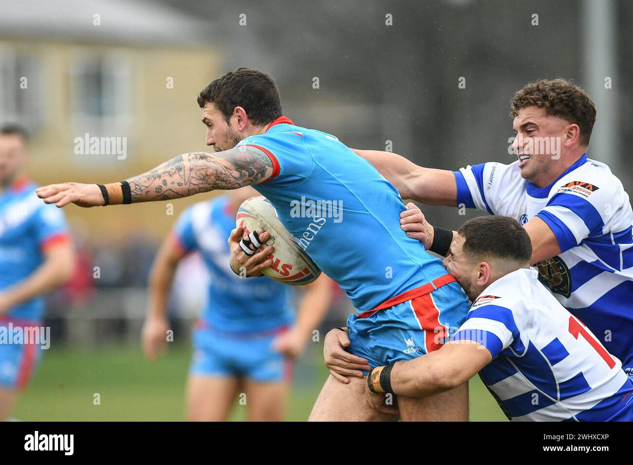 Halifax, England - 7th February 2024 - Wakefield Trinity's Jay Pitts ...