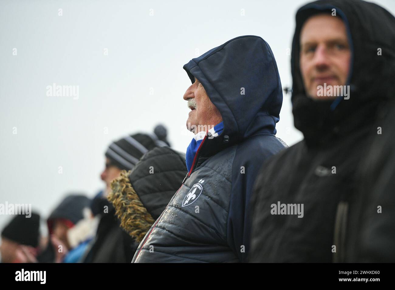 Halifax, England - 7th February 2024 - Wakefield Trinity fans. Rugby ...