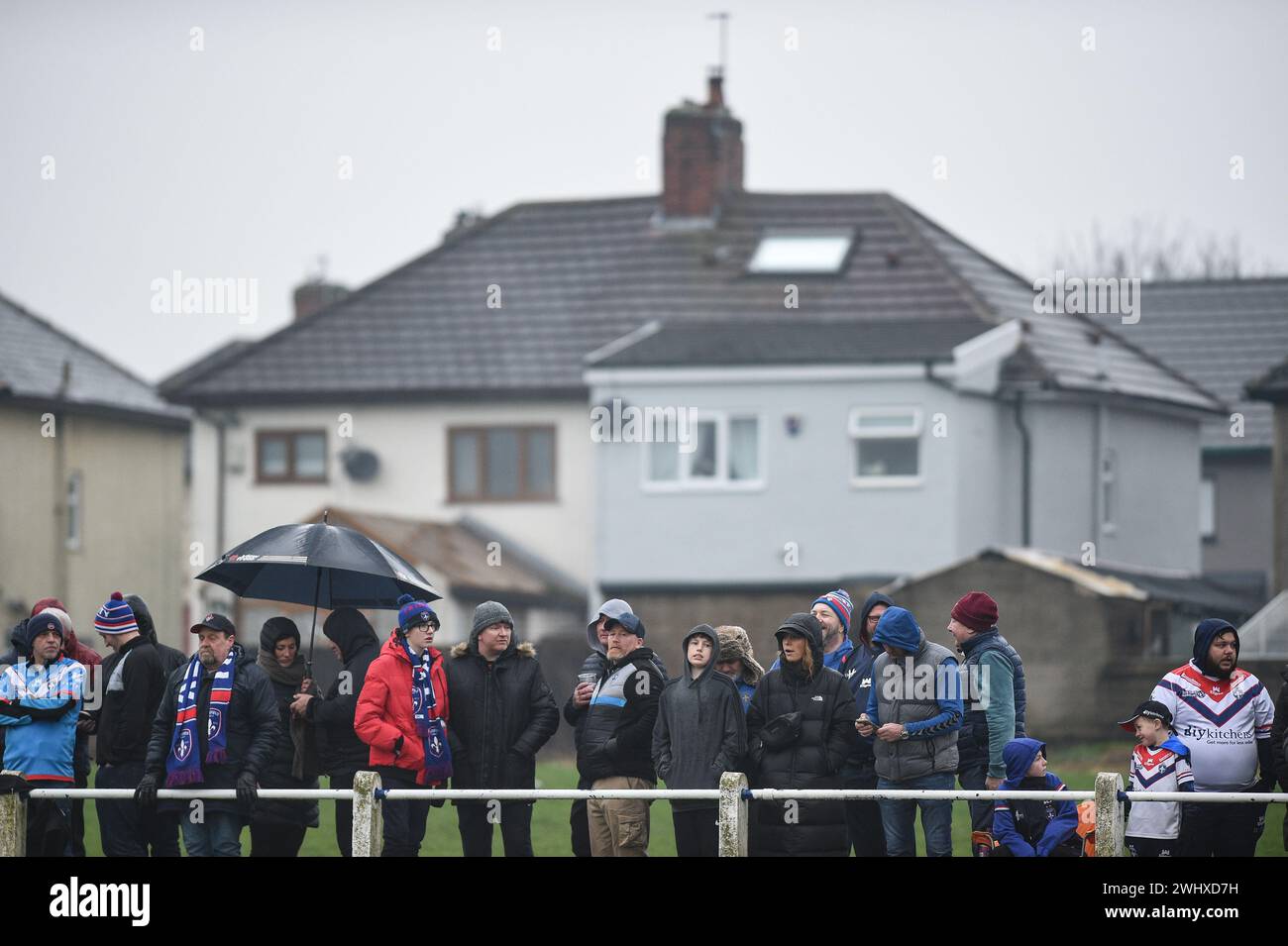 Halifax, England - 7th February 2024 - Wakefield Trinity fans. Rugby ...
