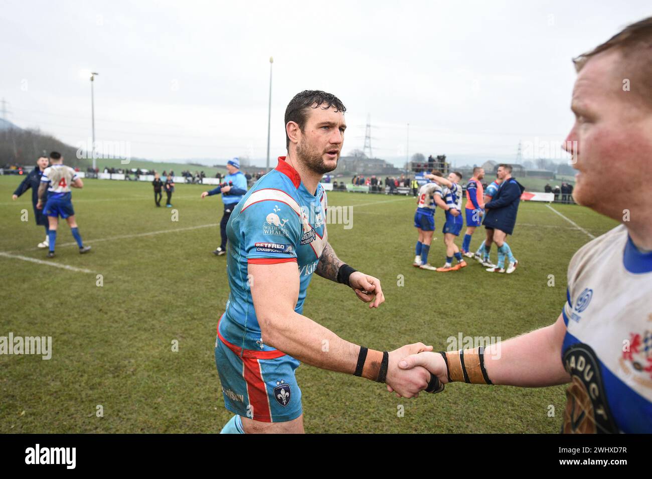 Halifax, England - 7th February 2024 - Wakefield Trinity's Jay Pitts ...