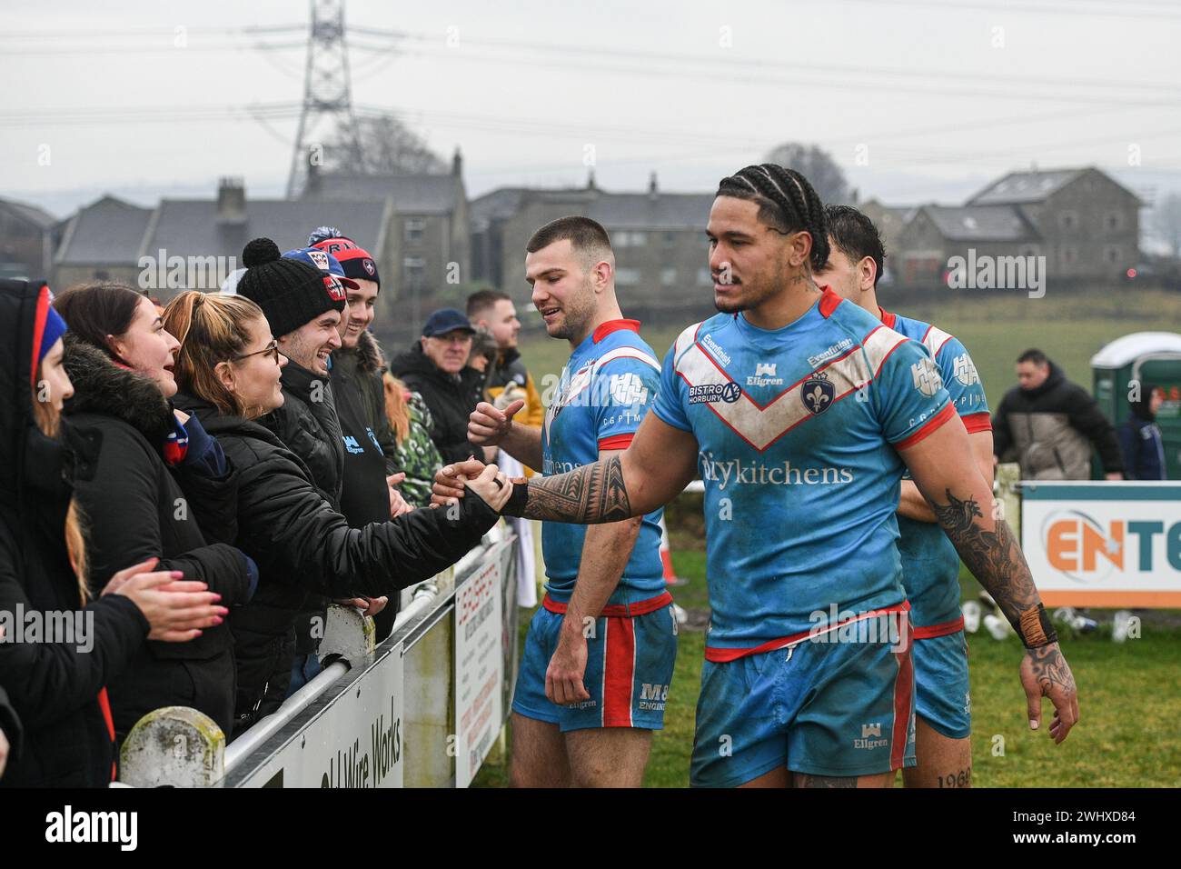Halifax, England - 7th February 2024 - Wakefield Trinity's Renouf Atoni ...