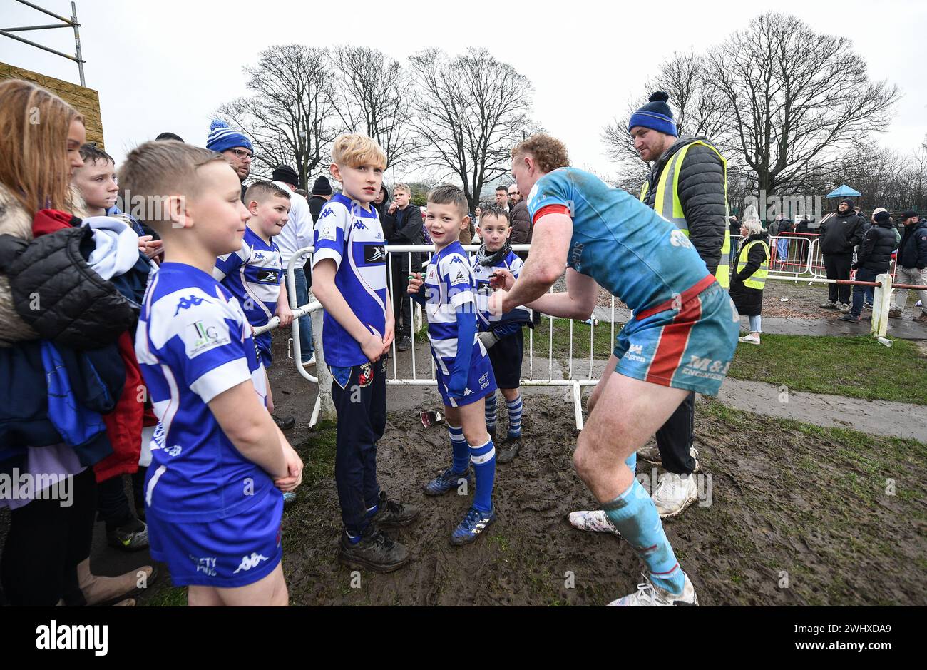 Halifax, England - 7th February 2024 - Wakefield Trinity's Lachlan ...