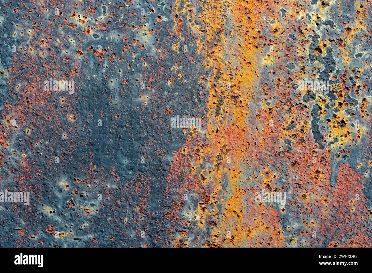 Rusty piece of old metal simple high quality grunge background texture ...