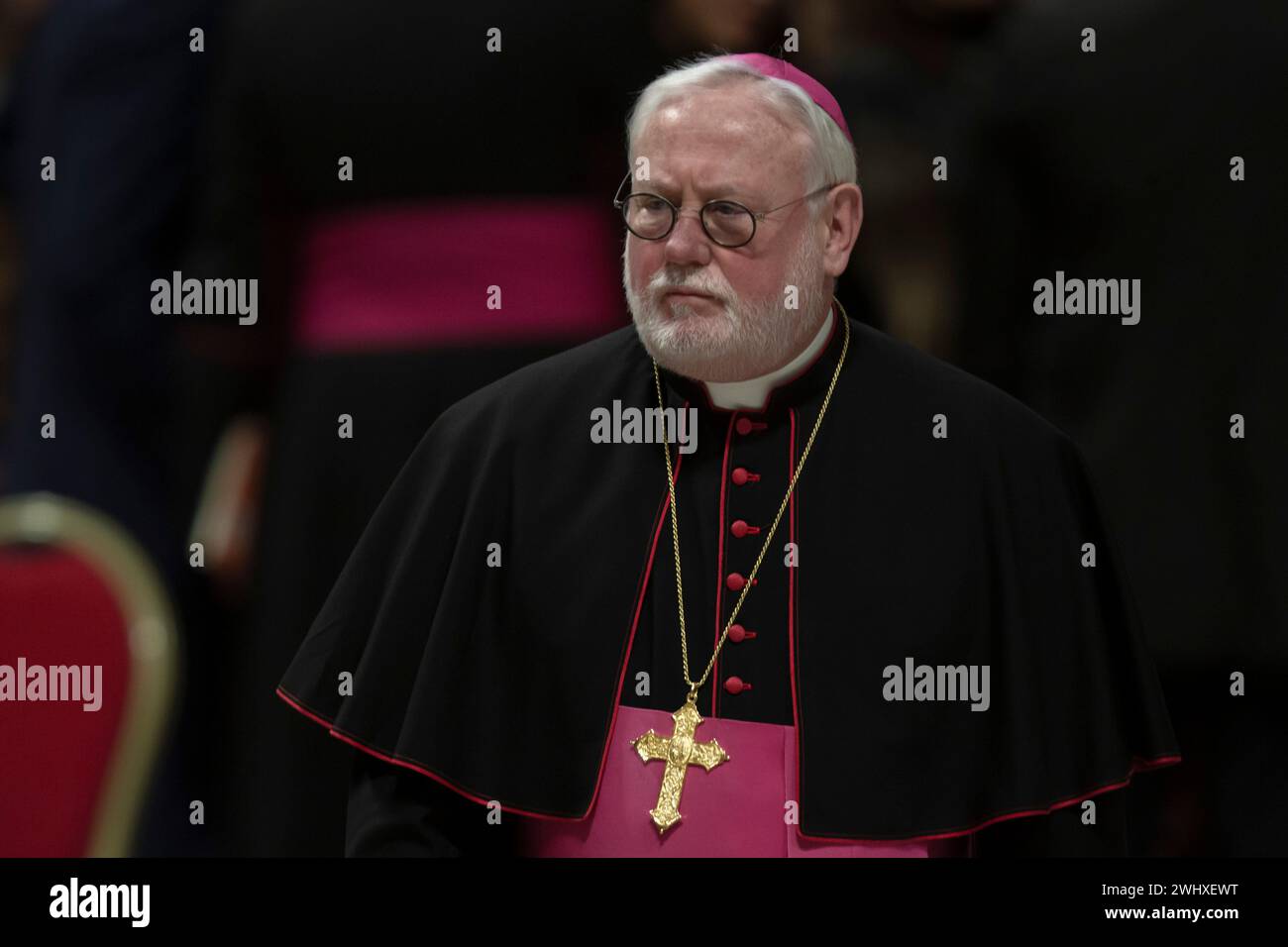 Vatican City, Vatican, 11 February 2024. Monsignor Paul Richard ...