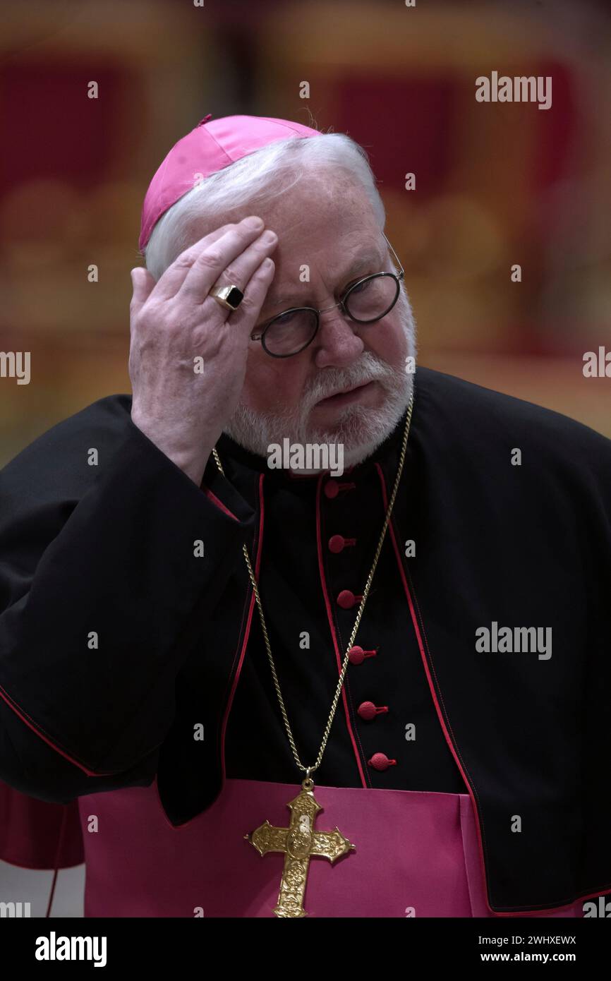 Vatican City, Vatican, 11 February 2024. Monsignor Paul Richard ...