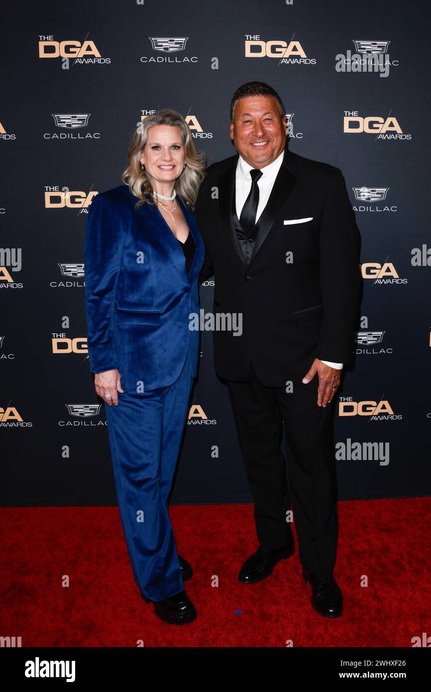 February 10, 2024, Los Angeles, California, USA: (L-R) LIZ PATRICK and ...