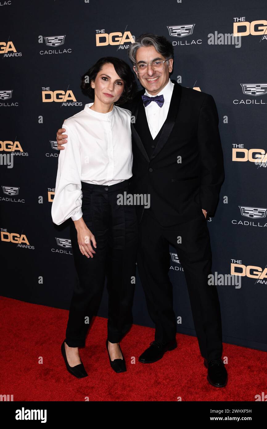 February 10, 2024, Los Angeles, California, USA: (L-R) MANUELA MARTELLI ...