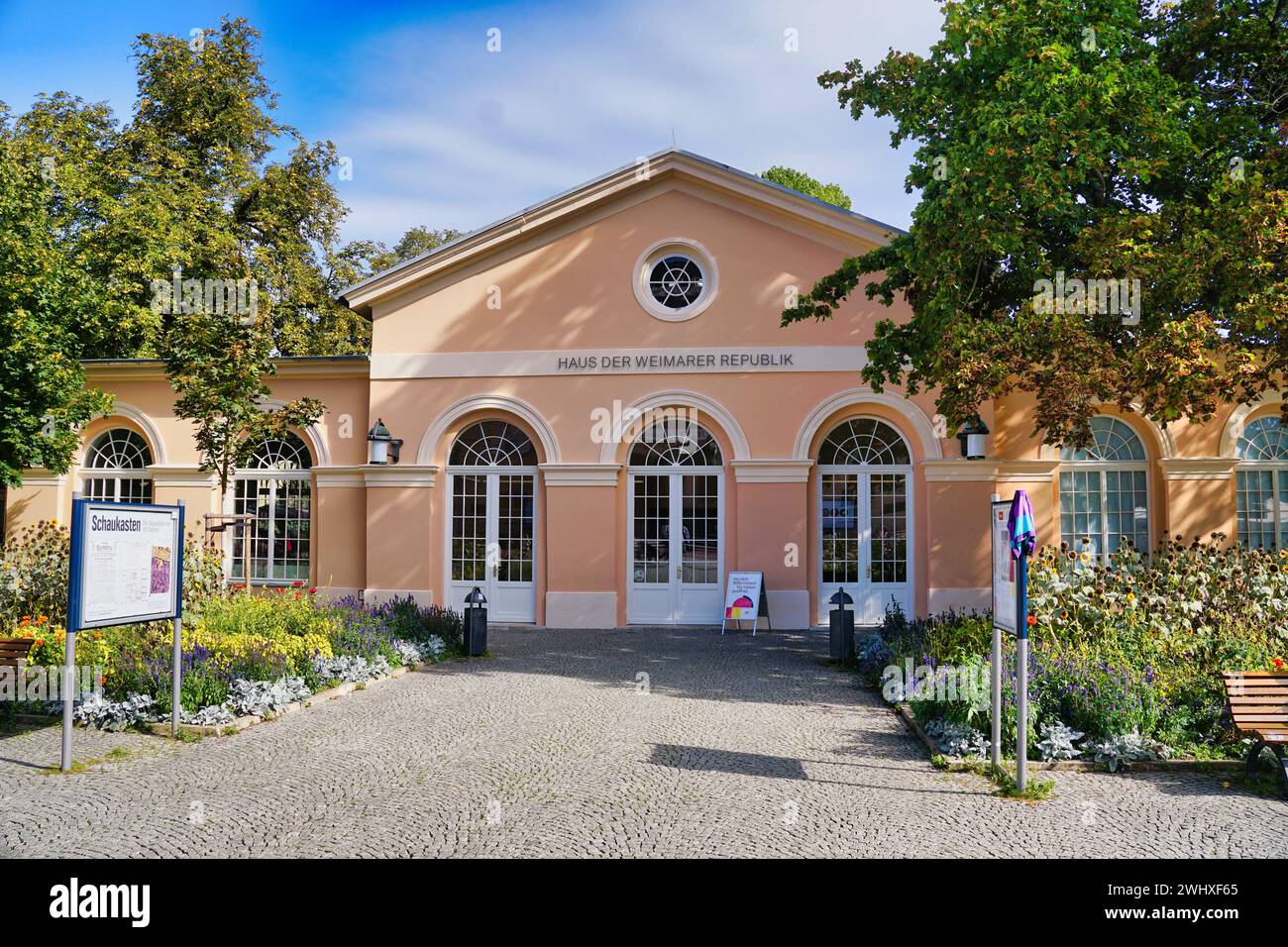 House of the Weimar Republic in Weimar Stock Photo - Alamy
