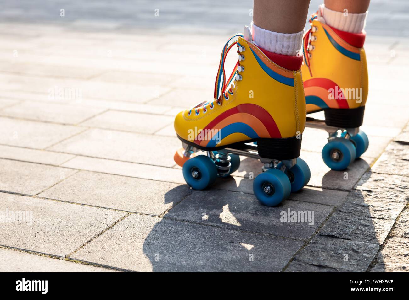 Rollerblades close up hi-res stock photography and images - Alamy
