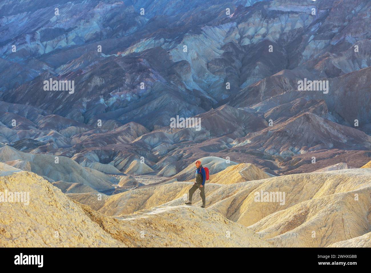Zabriskie Point is a viewpoint in the Amargosa Range area of Death ...