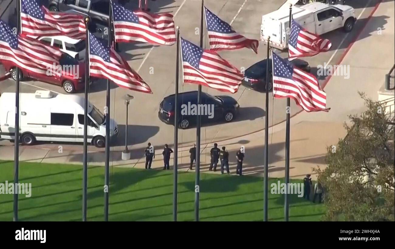 In this screen grab taken from video provided by KTRK-TV ABC13 ...