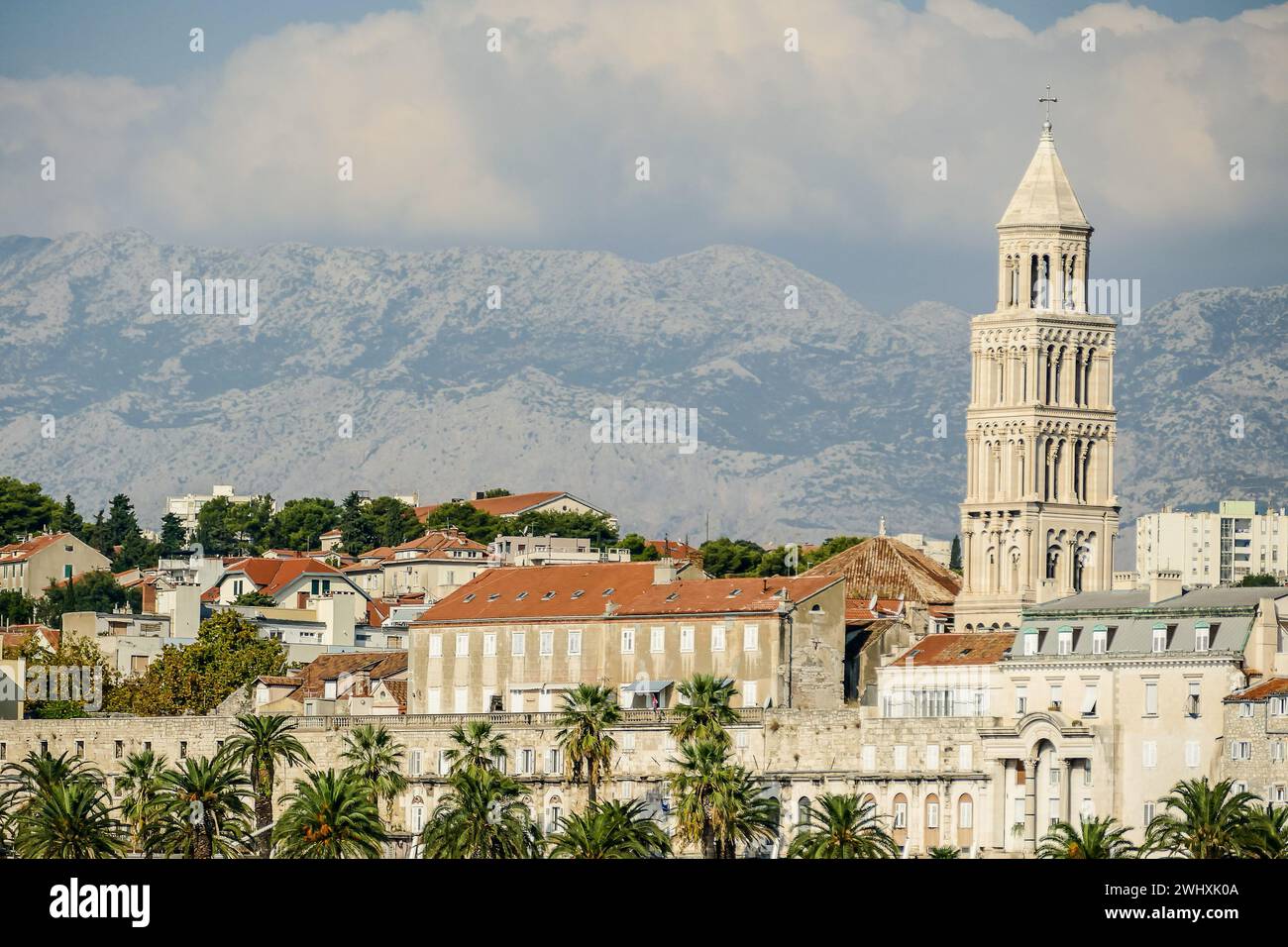 View of Split Spalato City in Croatia, Europe Stock Photo - Alamy