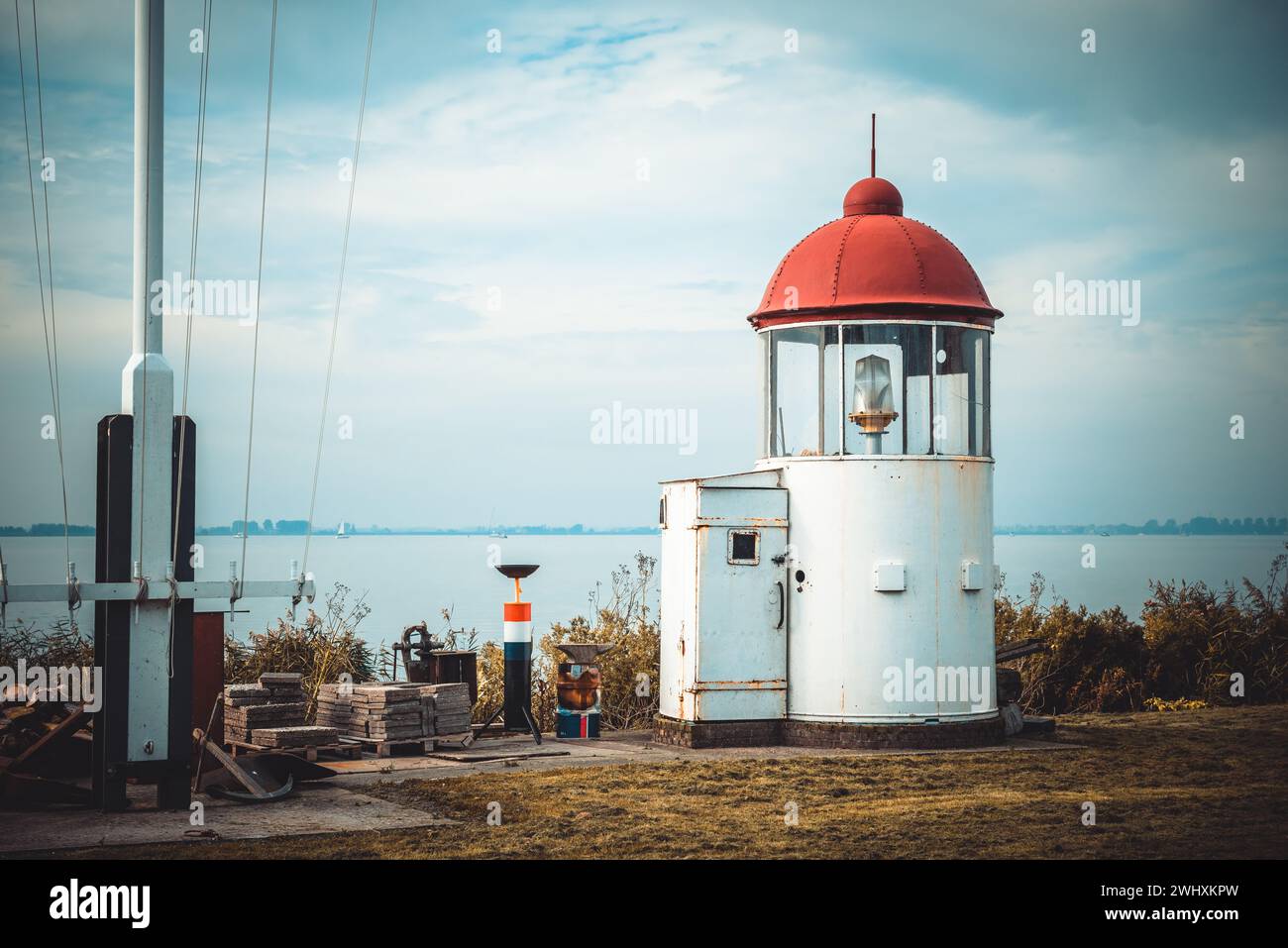 Small lighthouse north coast hi-res stock photography and images - Alamy