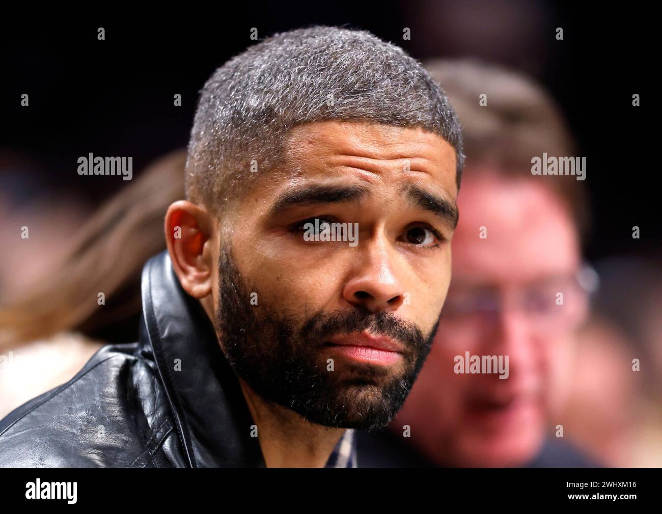Actor Kingsley Ben - Adir, court side during an NBA basketball game ...