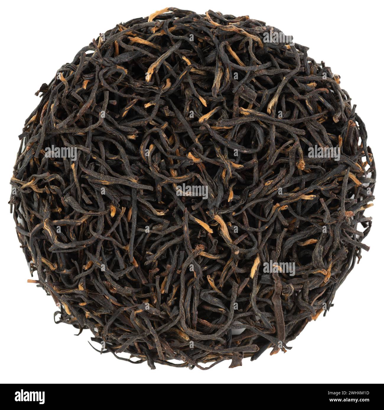 Chinese black tea from Yixing overhead view Stock Photo - Alamy