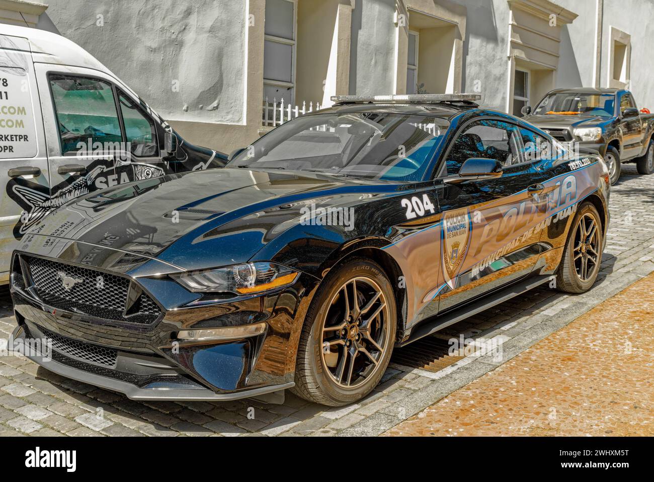 SAN JUAN, PUERTO RICO - January 16, 2024: San Juan serves as a major ...