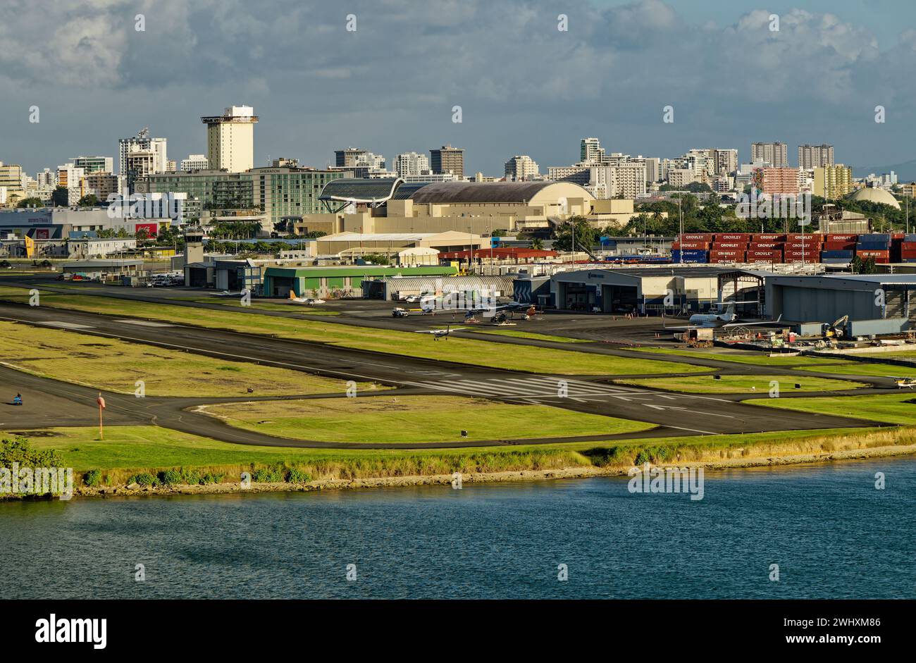 SAN JUAN, PUERTO RICO - January 16, 2024: San Juan serves as a major ...