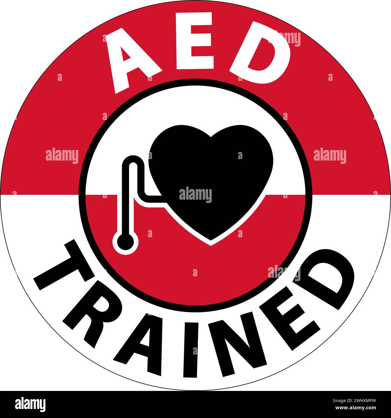 Emergency public defibrillator Stock Vector Images - Alamy