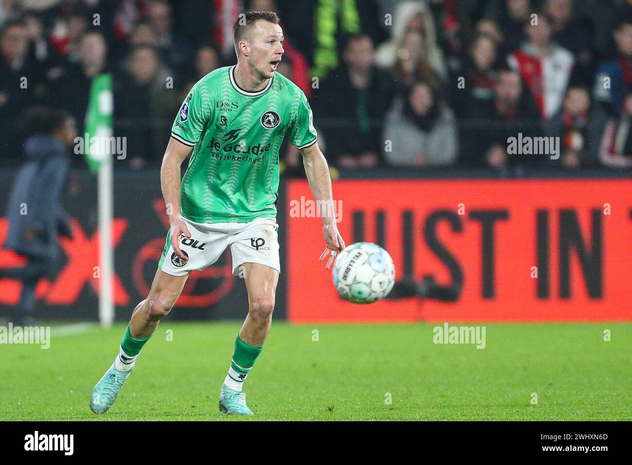 ROTTERDAM, 11-2-2024, Stadium de Kuip, Dutch eredivisie, 2023/2024 ...