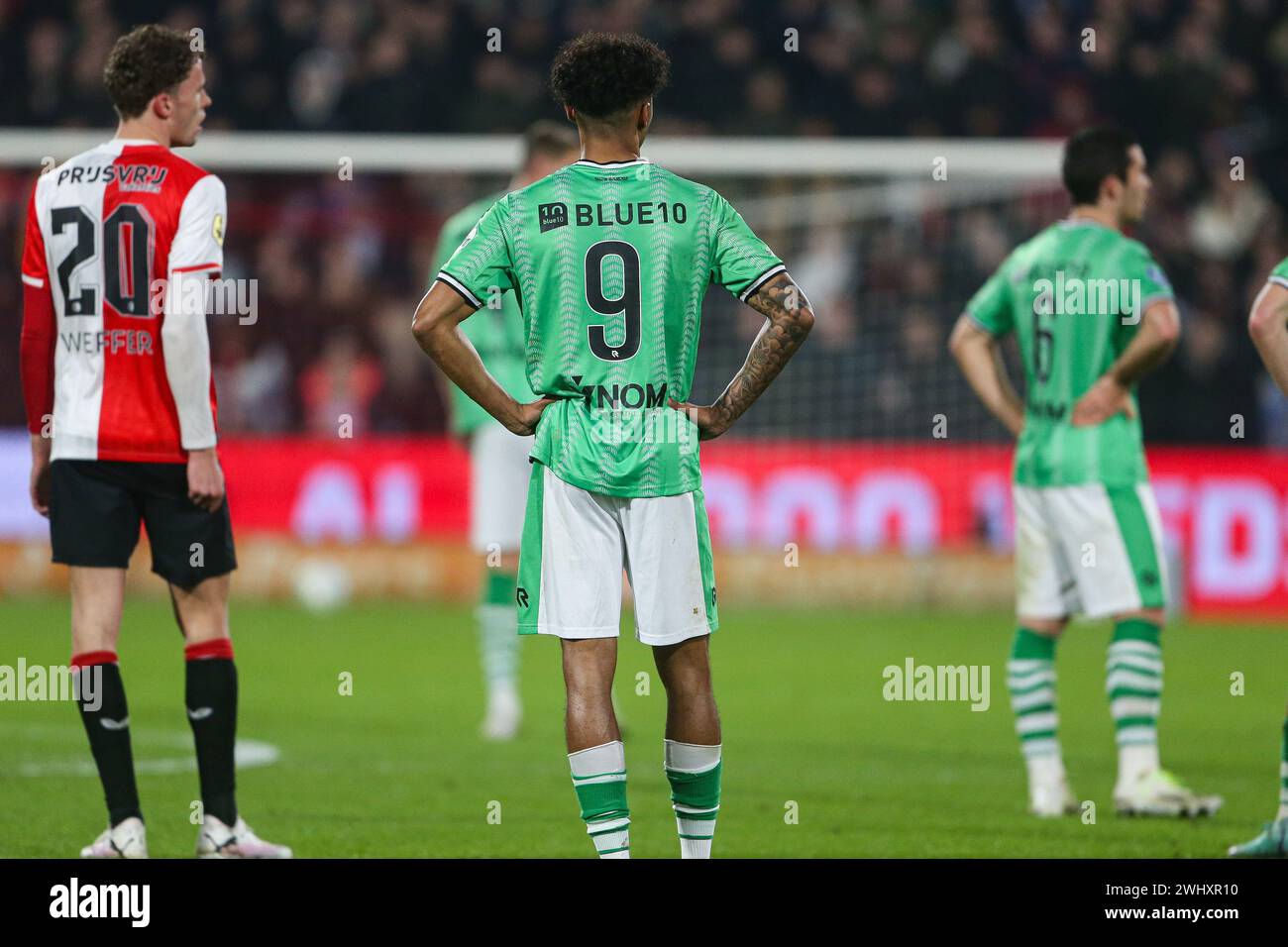 ROTTERDAM, 11-2-2024, Stadium de Kuip, Dutch eredivisie, 2023/2024 ...