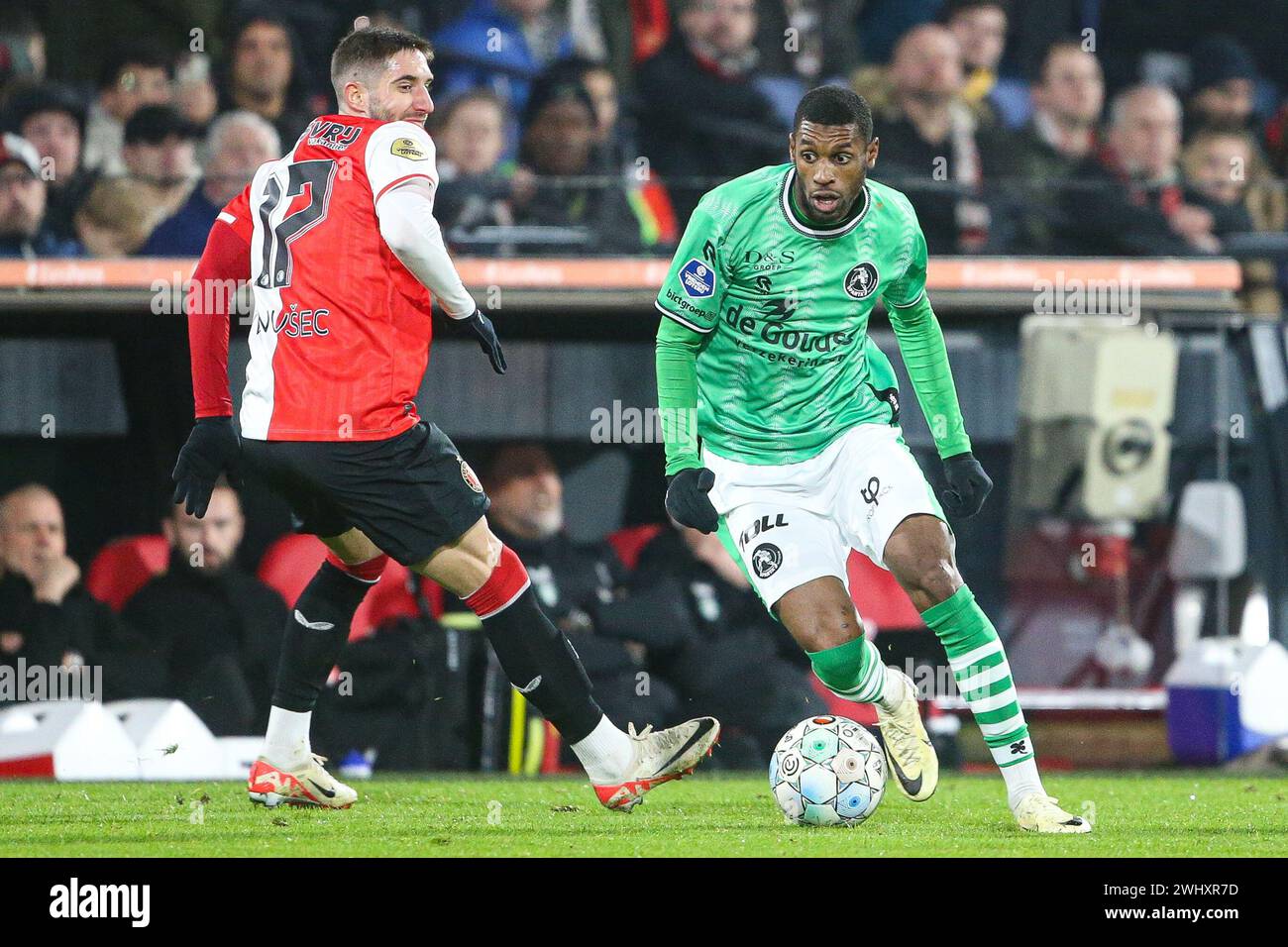 ROTTERDAM, 11-2-2024, Stadium de Kuip, Dutch eredivisie, 2023/2024 ...