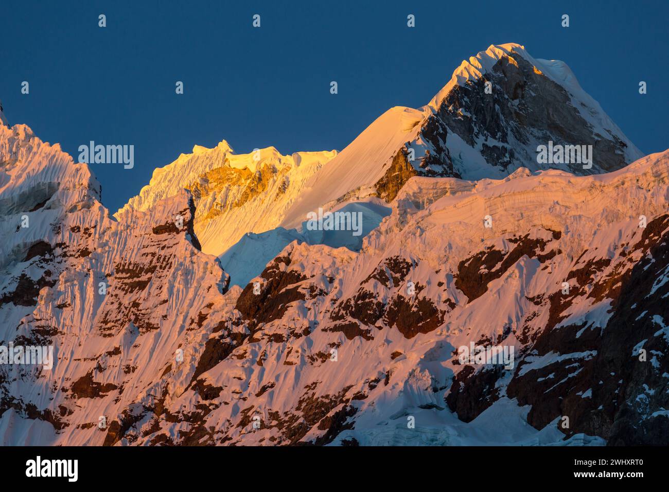 The Cordillera Blanca in the northern Andes of Peru is the highest ...