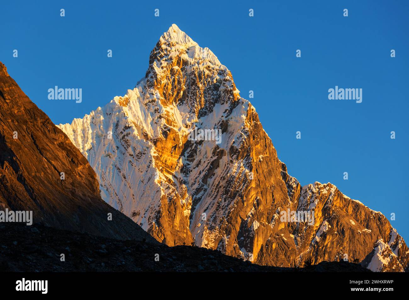 The Cordillera Blanca in the northern Andes of Peru is the highest ...