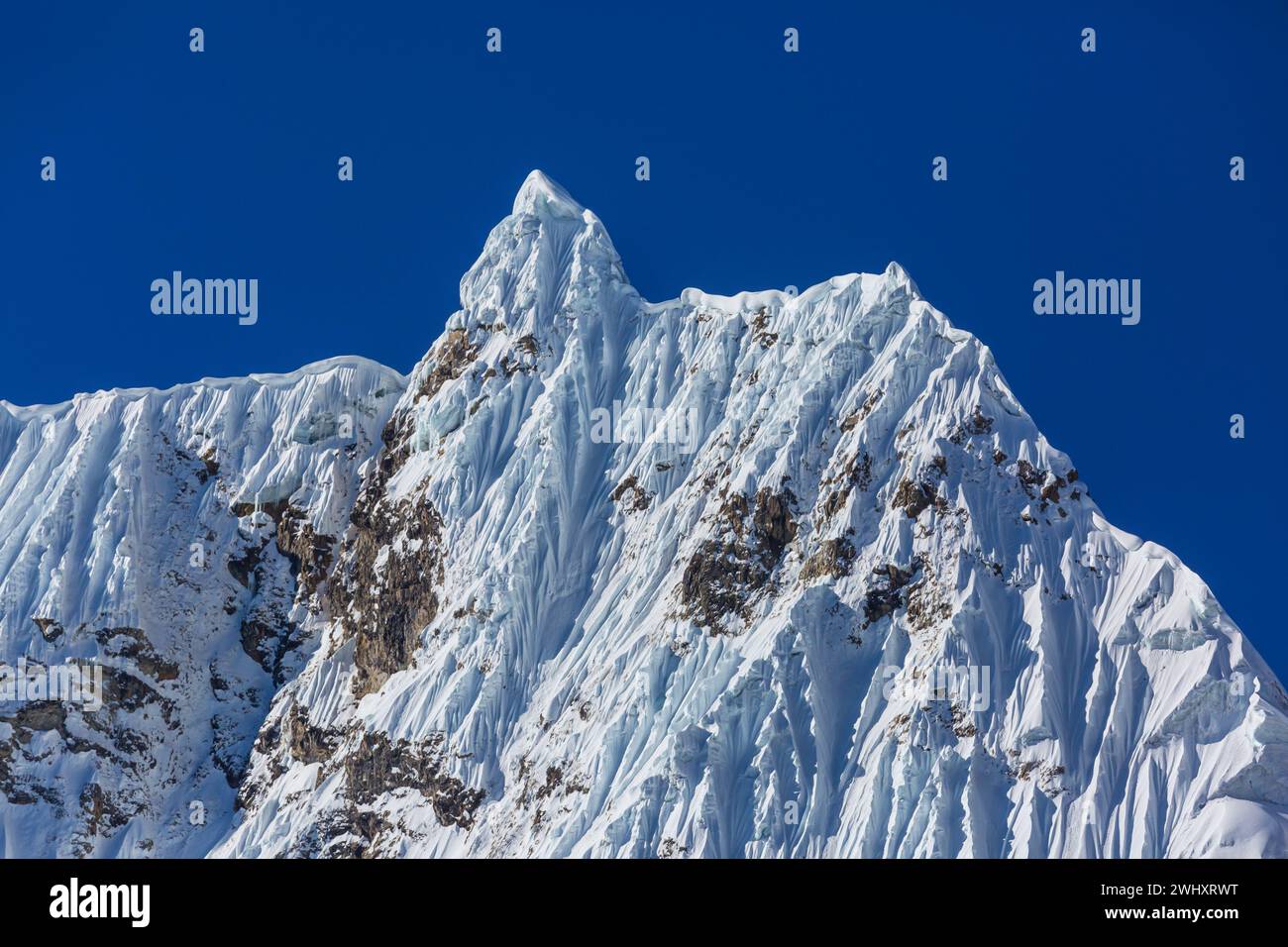 The Cordillera Blanca in the northern Andes of Peru is the highest ...