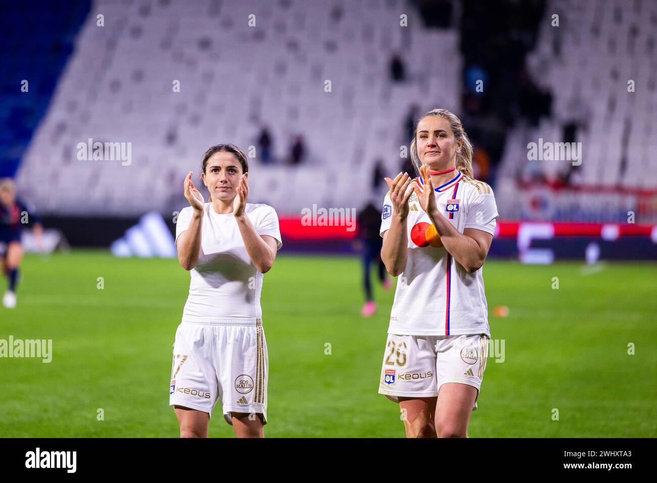 Lyon, France. 11th Feb, 2024. February 11, 2024, Lyon, France: Lindsey ...