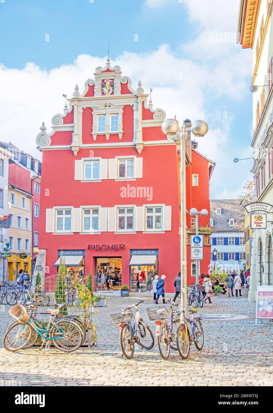 Old town pedestrian zone hi-res stock photography and images - Alamy