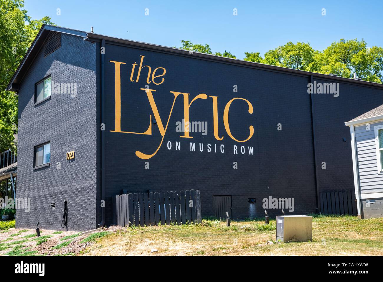 A music recording studio in Music Square in Nashville, Tennessee Stock ...