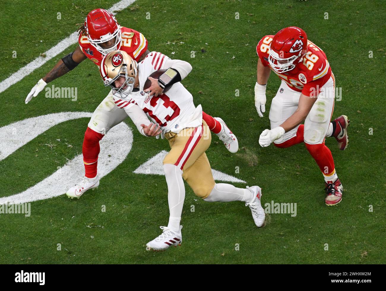 Las Vegas, United States. 11th Feb, 2024. San Francisco 49ers ...