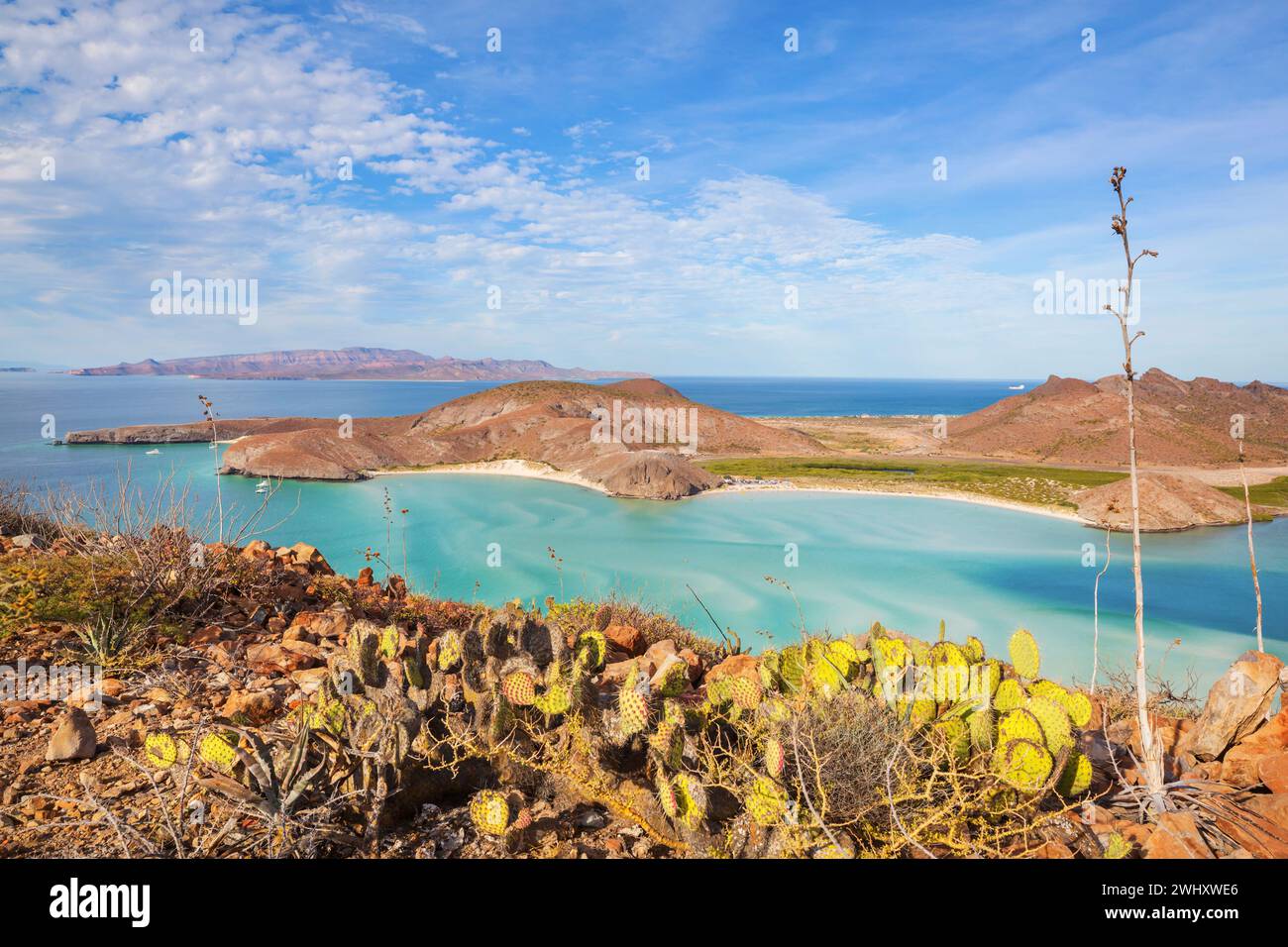 Fascinating landscape in the Mexican state of Baja California Stock ...