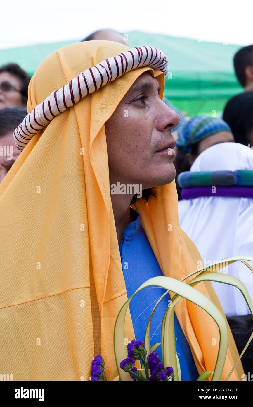 Apostle of Jesus. Palm Sunday Re-enactment of events in the life of ...