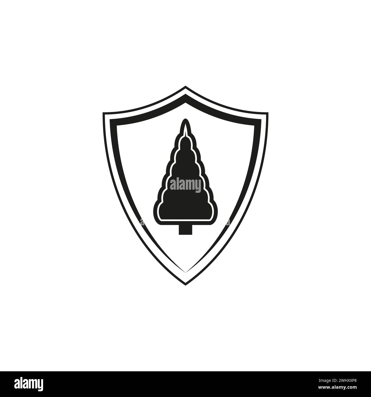 Metal guard tree Stock Vector Images - Alamy