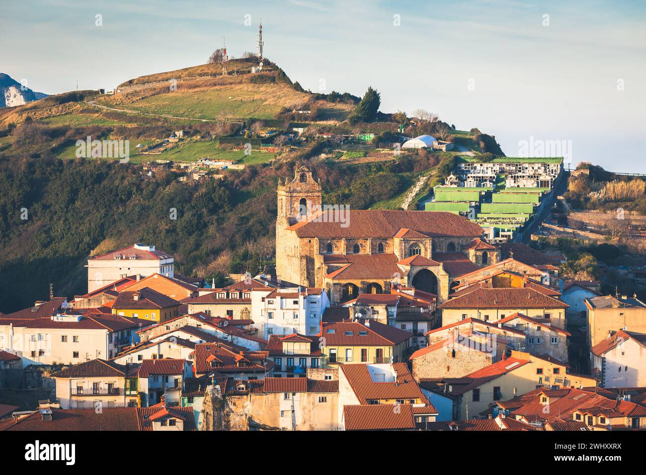Aerial view small town traditional hi-res stock photography and images ...