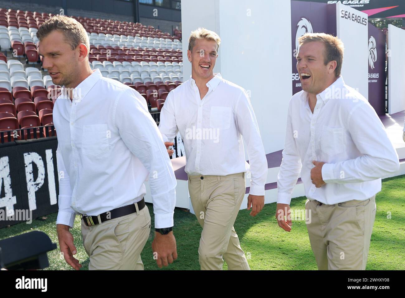 Sydney, Australia. 12th Feb, 2024. Brothers, Tom Trbojevic, Ben ...