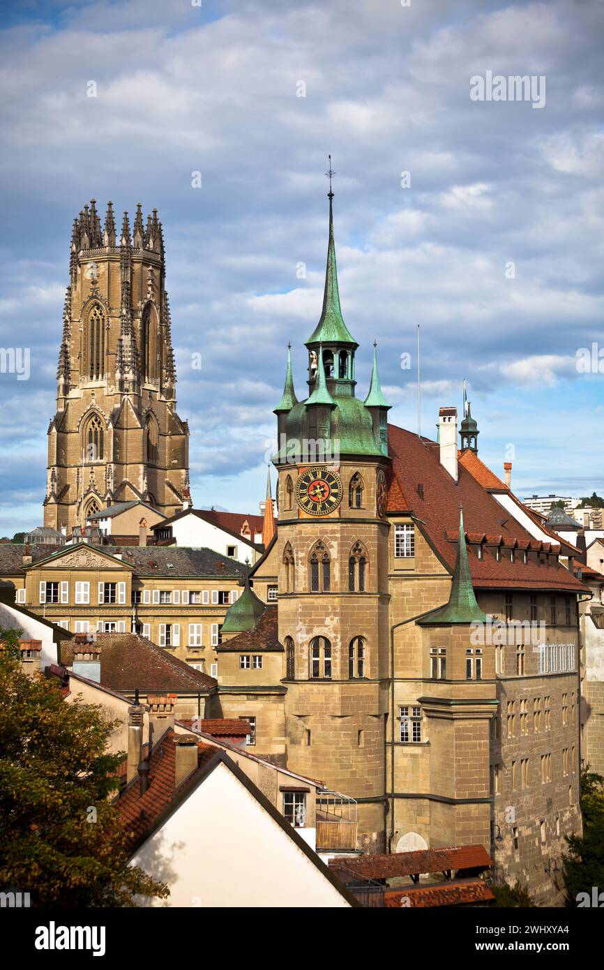 Fribourg city hi-res stock photography and images - Alamy