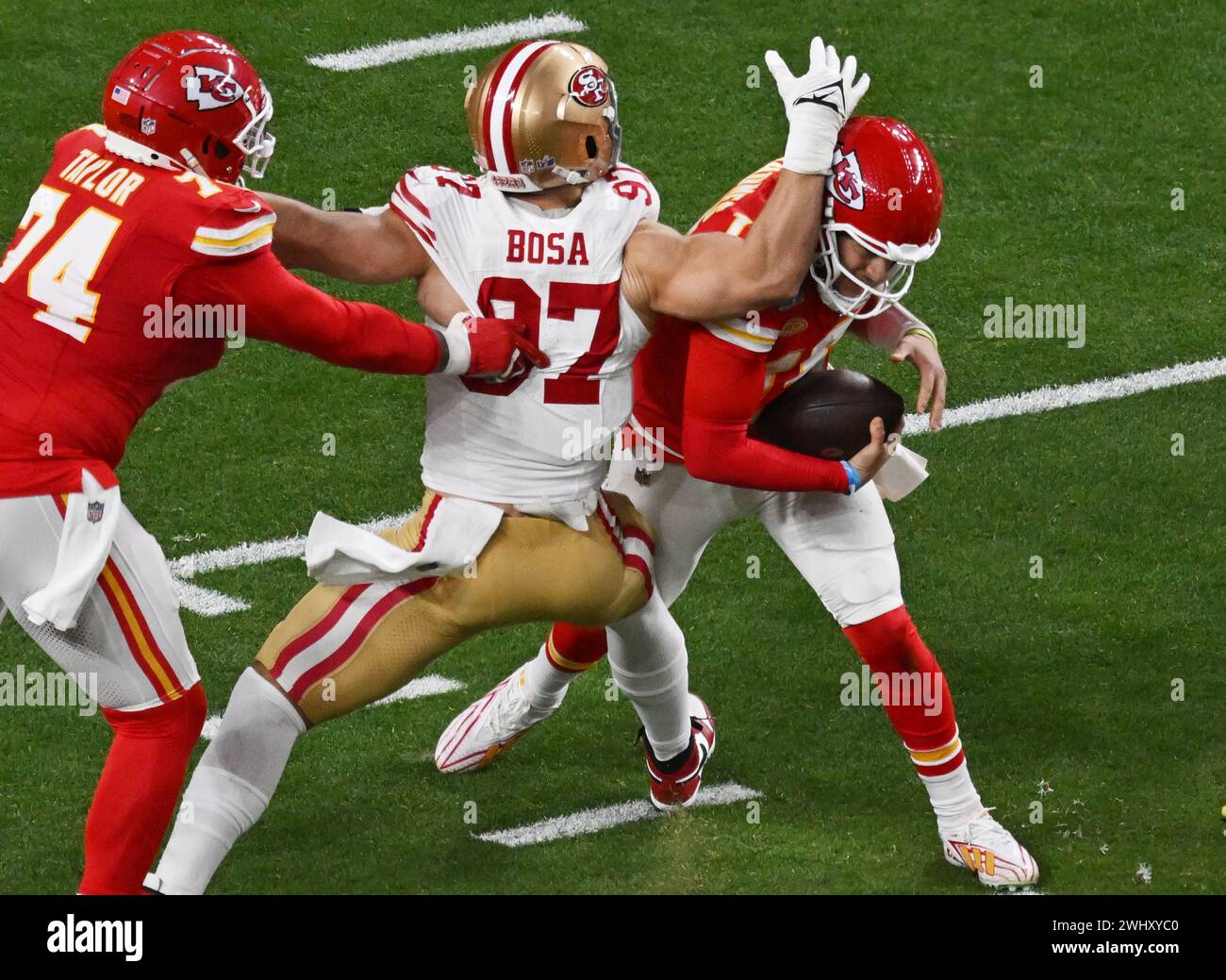 Las Vegas, United States. 11th Feb, 2024. Kansas City Chiefs ...