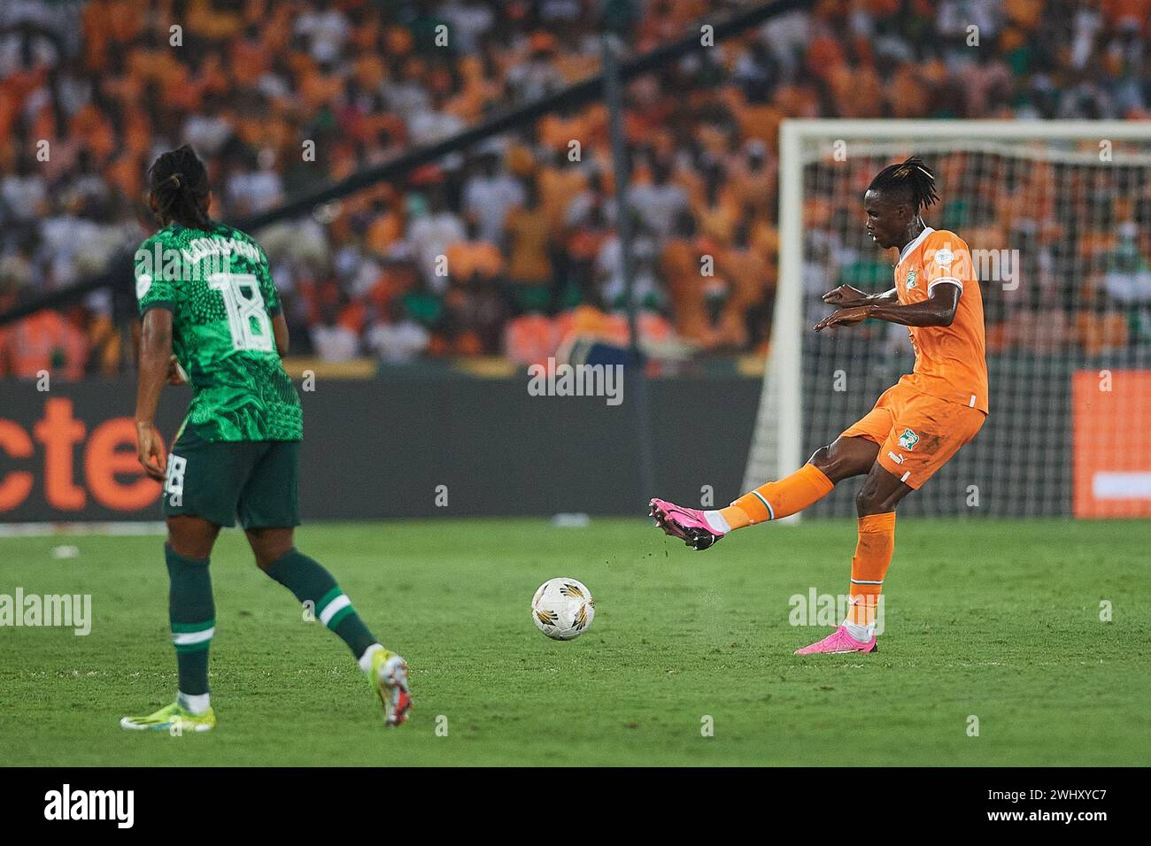AFACON FINAL, ABIDJAN, IVORY COAST, FRIDAY, FEBRUARY 11, 2024 Stock Photo - Alamy