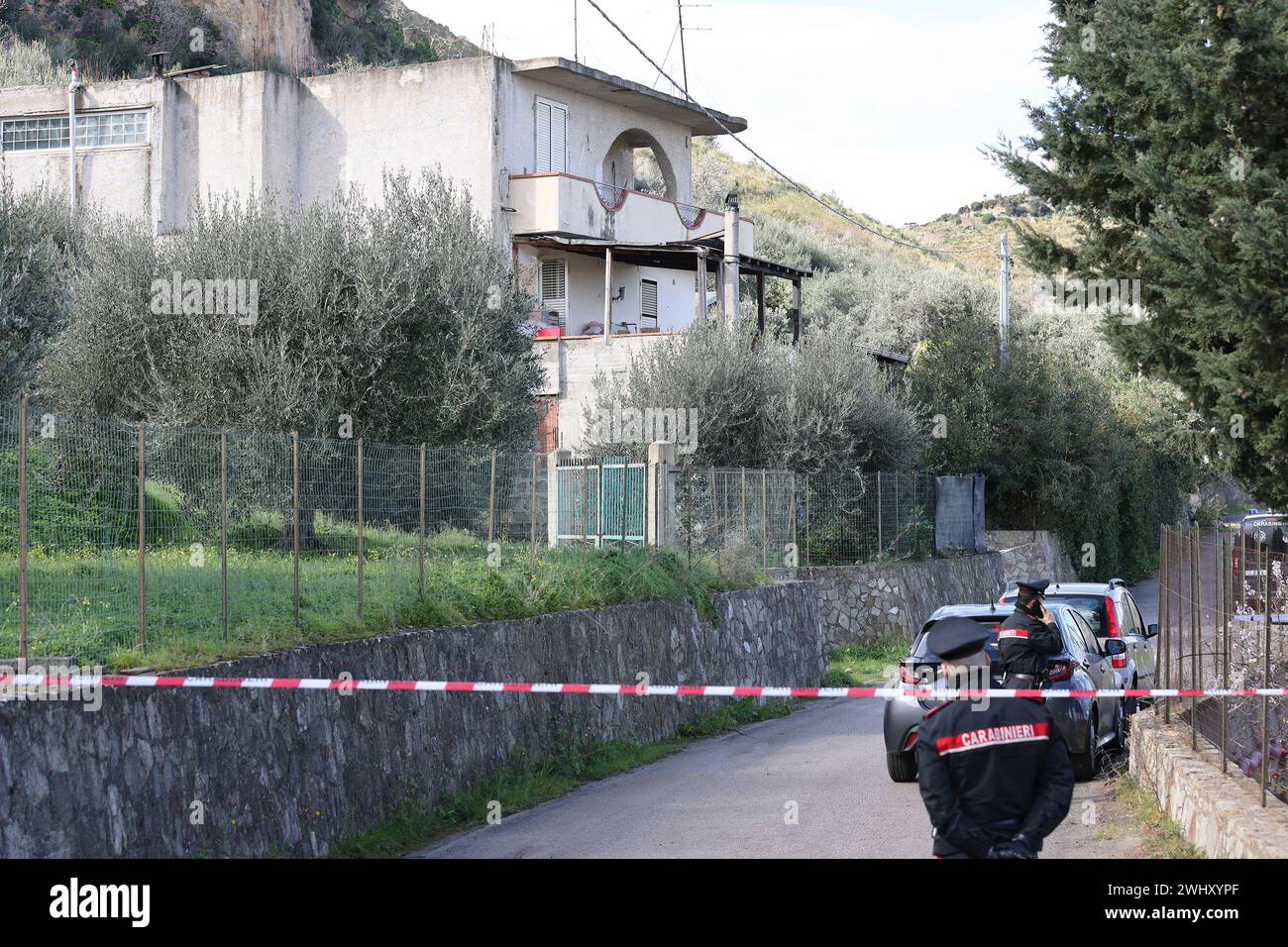 in the photo the house where Giovanni Barreca killed his wife and two ...